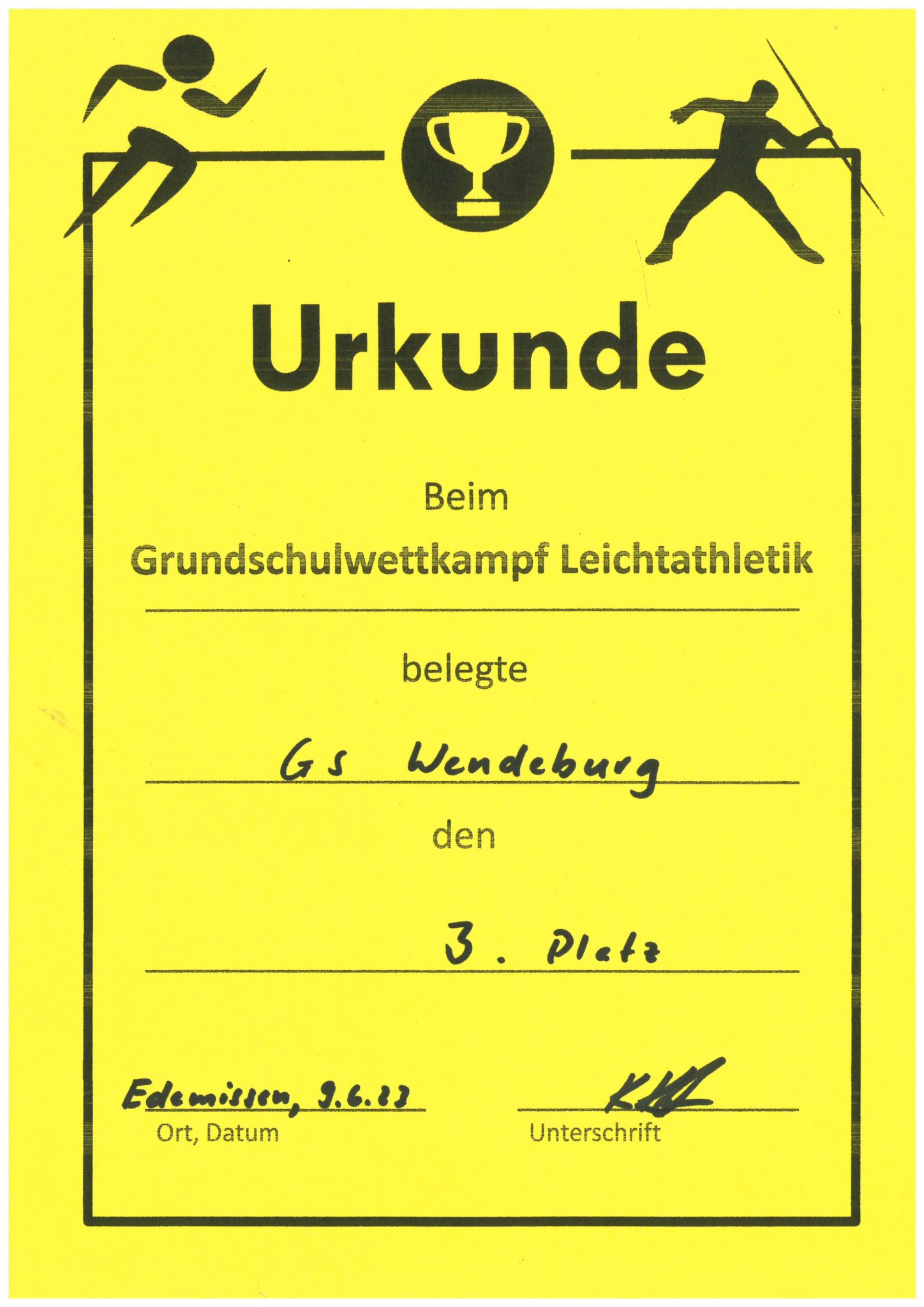 Leichtathletik 2023 | VGS Wendeburg mit Außenstelle Meerdorf